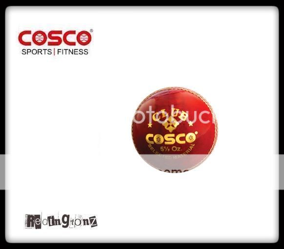 Cosco Cricket Ball Alum Tanned Training Grade - 4Pcs